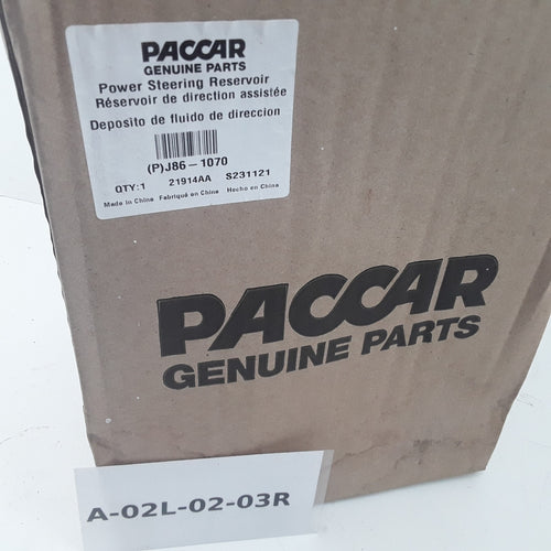 Paccar J86-1070 Power Steering Reservoir For Paccar Peterbilt Kenworth