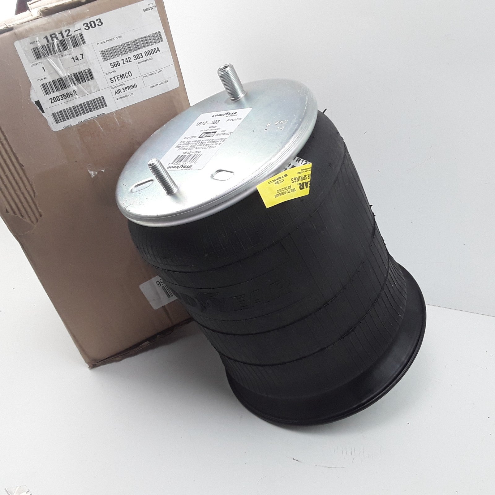 Goodyear 1R12-303 Cushion Rolling Lobe Air Springs High Performance He