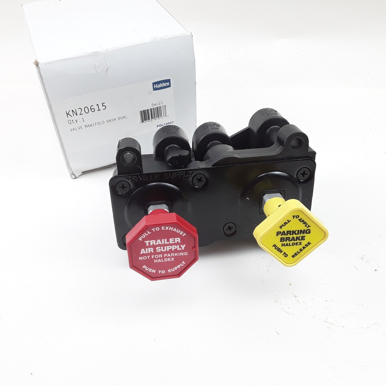 OEM Haldex KN20615 Manifold Dash Valve Air Supply and Parking Brake He